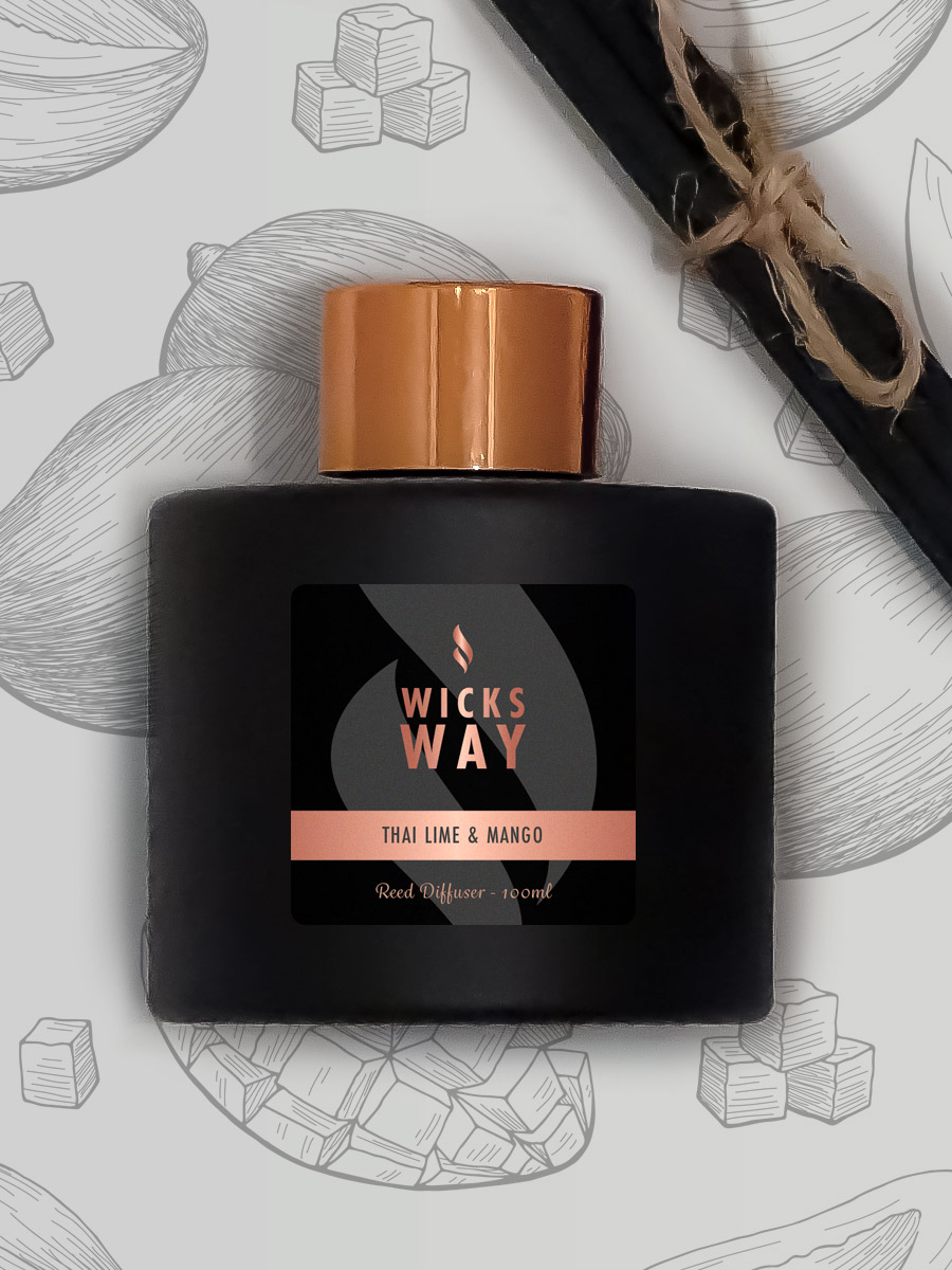 Thai Lime and Mango Diffuser - Wicks Way