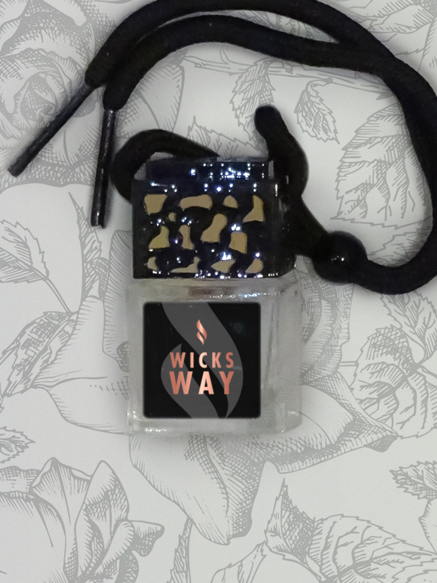 Damson Plum, Rose and Patchouli Car Diffuser - Wicks Way